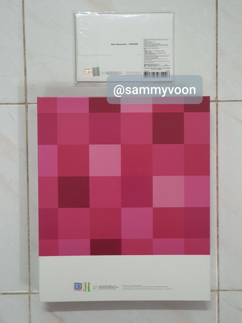 SNSD Girls' Generation Oh!GG 2019 SM Artist + Pantone Binder and ...