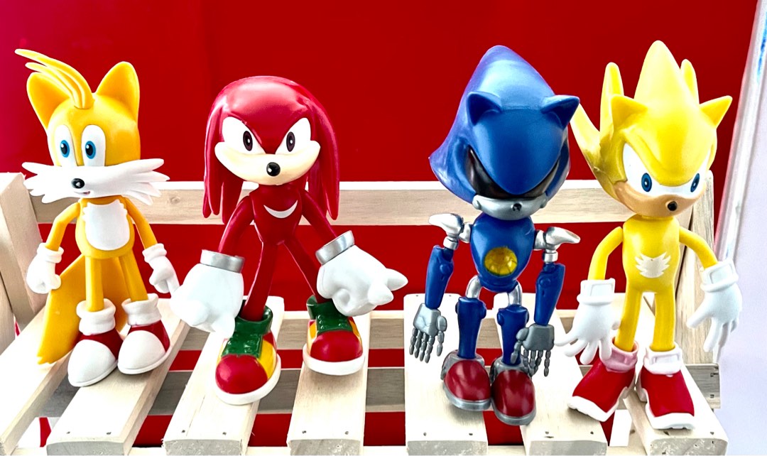 Sonic's Friend 3 pcs For SGD 20(Knuckle,Super Sonic & Metal Sonic ...