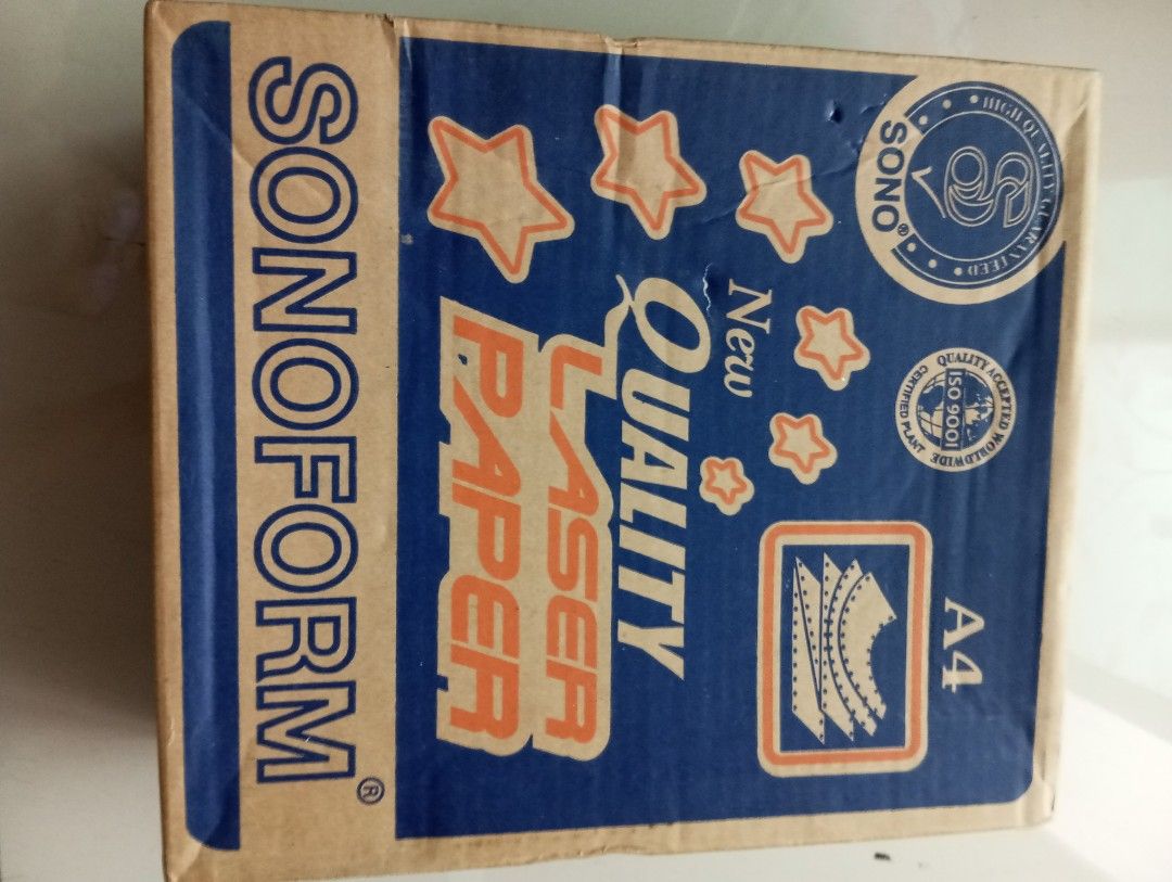 Sonoform 2 ply NCR A4 Continuous Paper, Computers & Tech, Office ...