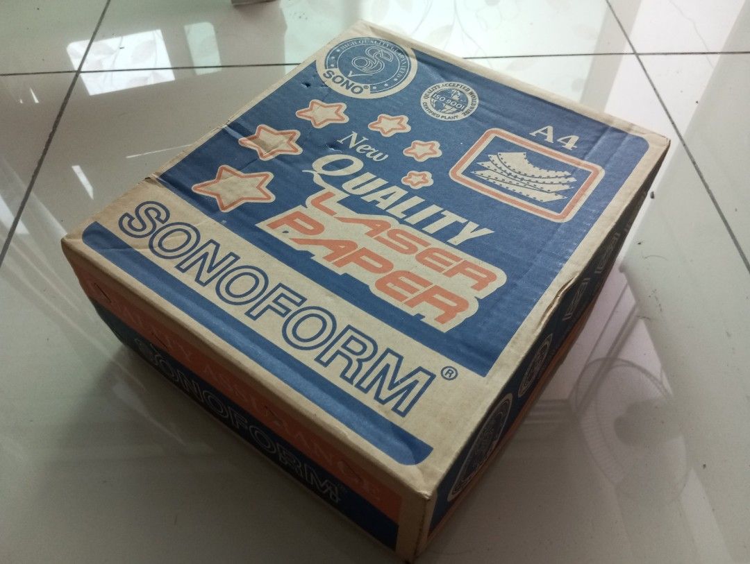 Sonoform 2 ply NCR A4 Continuous Paper, Computers & Tech, Office ...