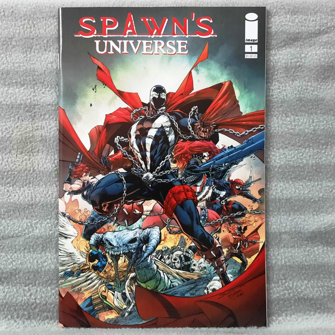 Spawn's Universe #1 Brett Booth Variant (One-Shot) Image Comics (Key Issue) 1st App (Todd ...