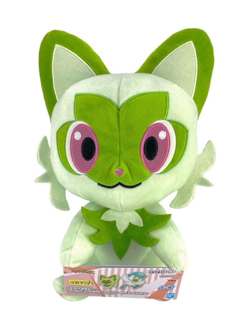 Sprigatito Pokemon Mofugutto Stuffed Toy A plush Plushie Starter Green ...