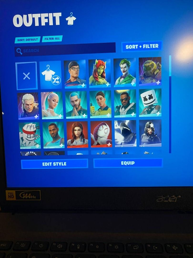 STACK Fortnite account, Video Gaming, Video Games, Others on Carousell