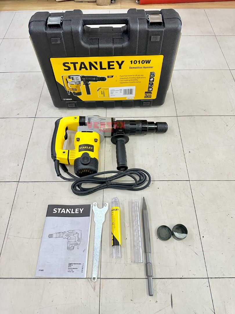 Stanley STHM5KH Demolition Hammer / Chipping Gun, Commercial ...