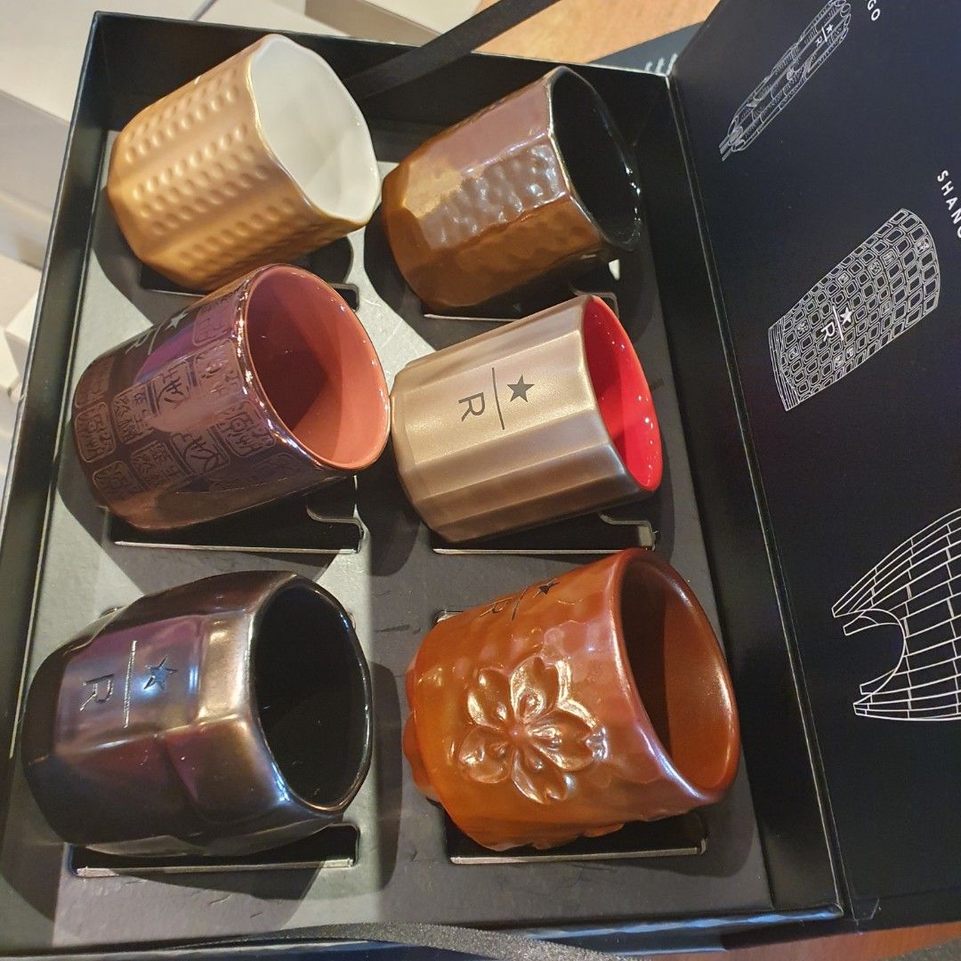 Starbucks Reserve Roastery Tea Cups Casks, Furniture & Home Living ...