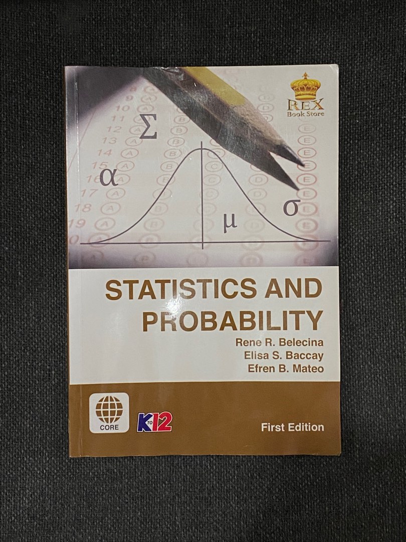 Statistics and Probability Senior High School SHS Book, Hobbies & Toys ...