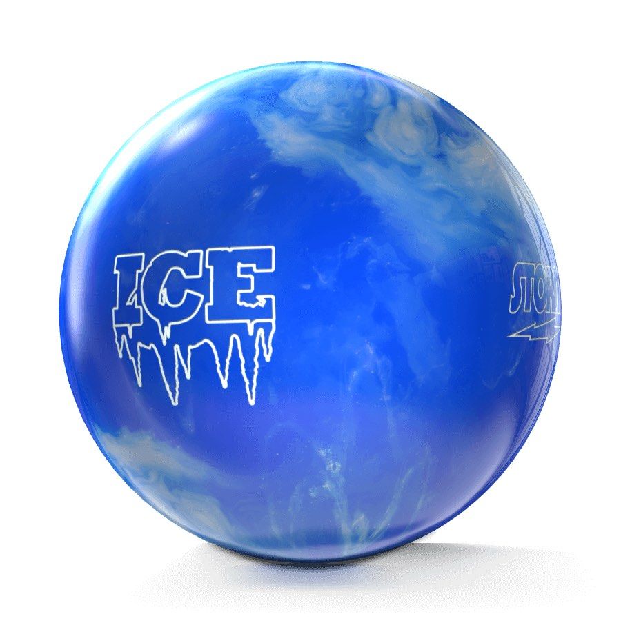 Storm ICE Blue-White Bowling Ball 14 Pound, Sports Equipment, Sports ...