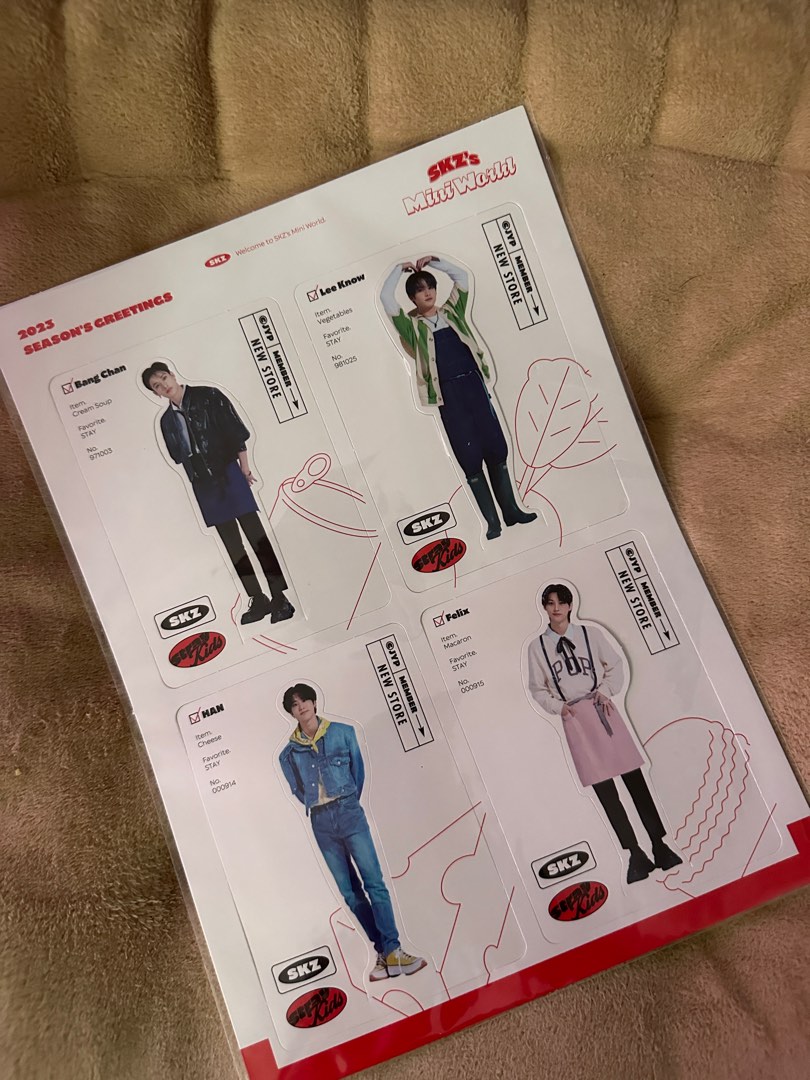 Stray Kids Season Greetings pop out figure on Carousell