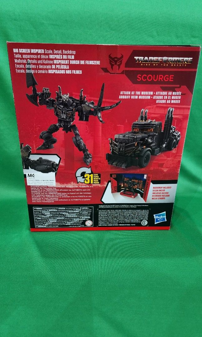 Studio Series Transformers Rise Of The Beast Scourge SS101, Hobbies ...