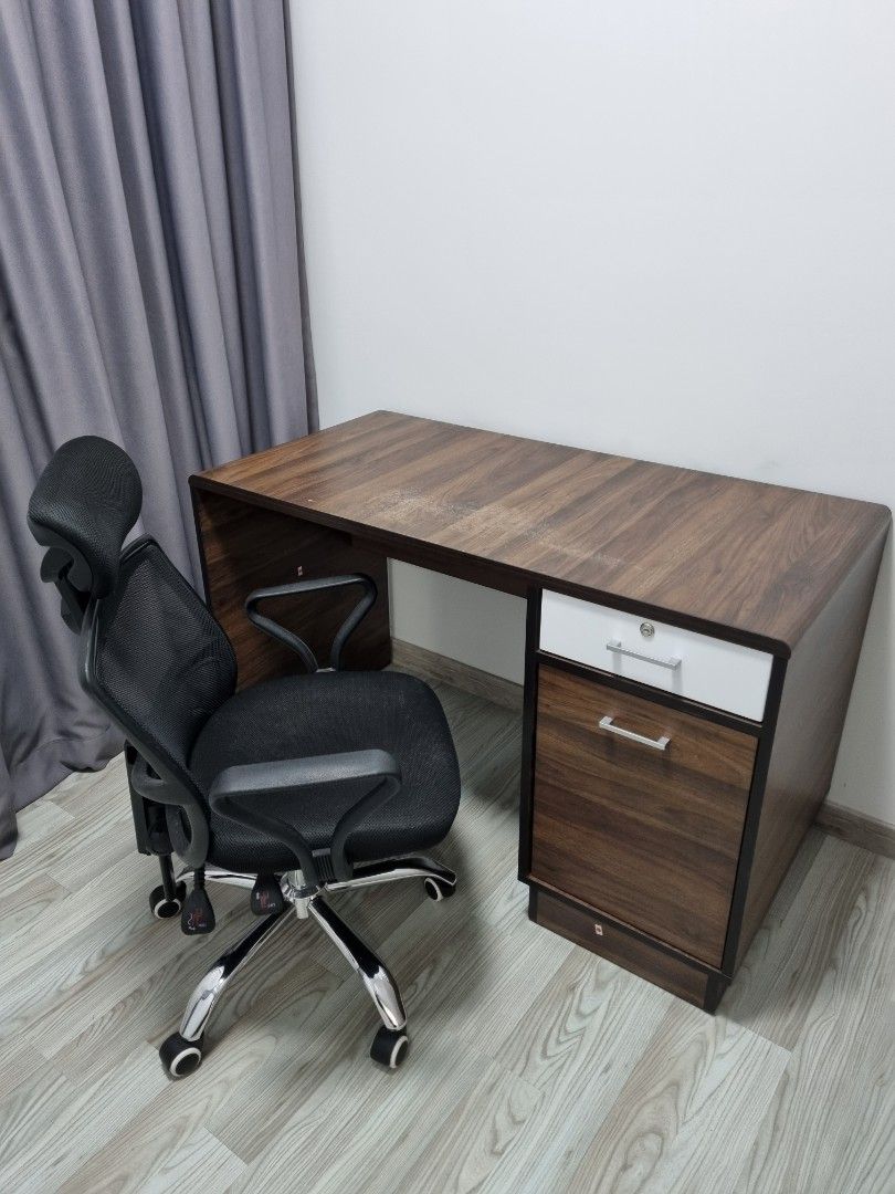 Study table with chair, Furniture & Home Living, Furniture, Other Home ...