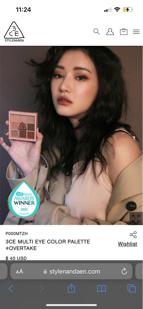 Stylenanda Overtake eyeshadow palette, Beauty & Personal Care, Face ...