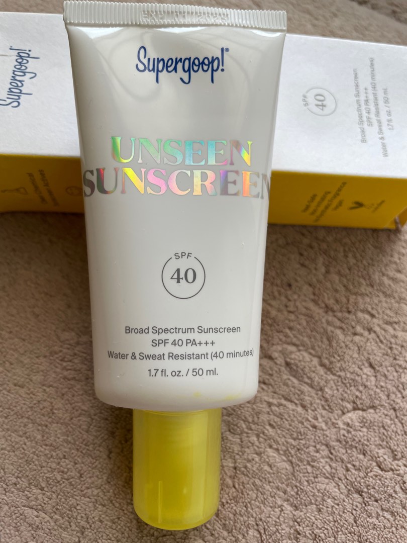 Supergoop Unseen Sunscreen 50ml, Beauty & Personal Care, Face, Face ...