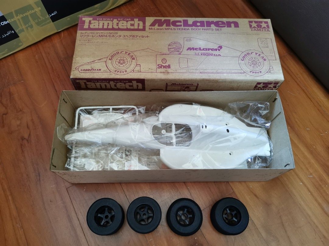 Tamiya Tamtech F1 shell and Foam tire set, Hobbies & Toys, Toys & Games ...