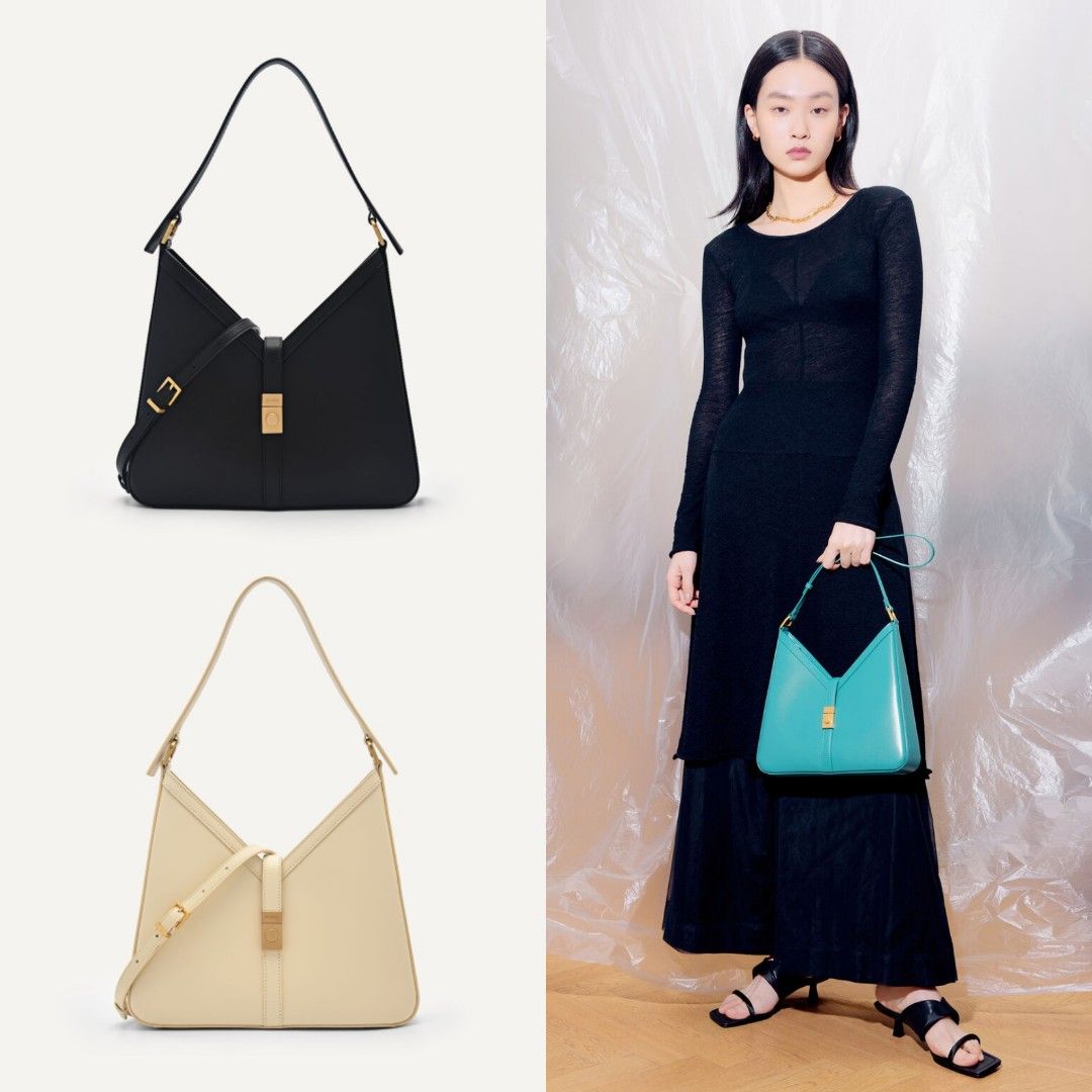 Tas PEDRO Sonia Leather Hobo Bag Wanita, Fesyen Wanita, Tas & Dompet di ...