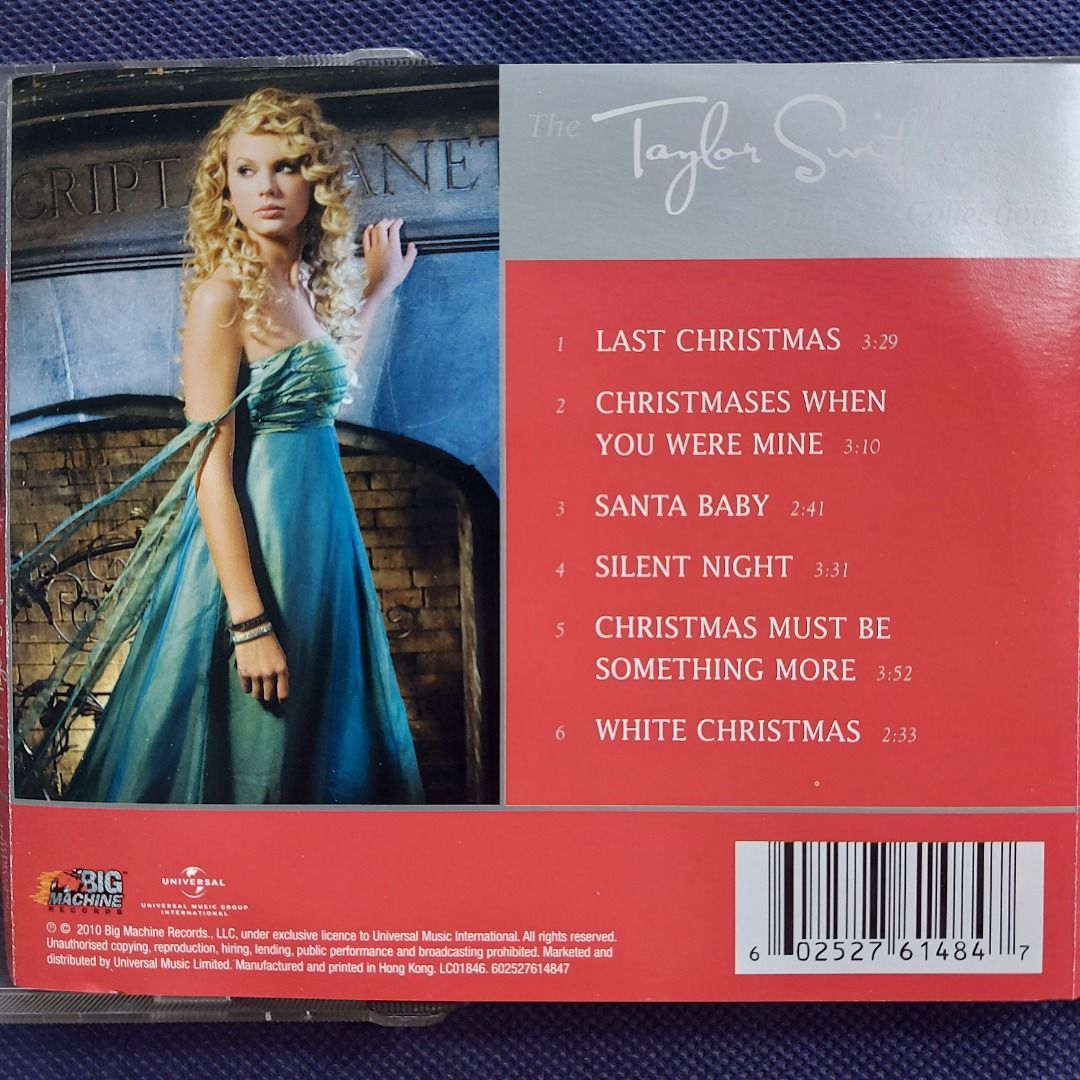TayLor Swift - HoLiday CoLLection 精選 CD (10年 舊版), 電腦＆科技, 商務用科技產品 - Carousell