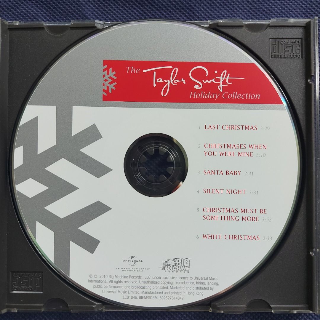 TayLor Swift - HoLiday CoLLection 精選 CD (10年 舊版), 電腦＆科技, 商務用科技產品 - Carousell