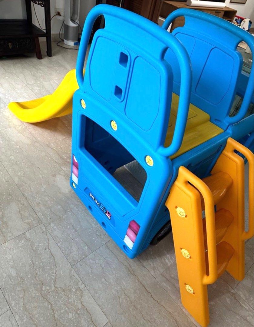 Tayo bus 3 in 1 slide play set , Babies & Kids, Baby Nursery & Kids ...