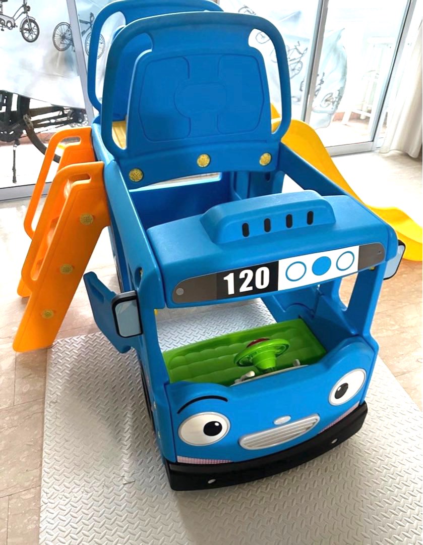 Tayo bus 3 in 1 slide play set , Babies & Kids, Baby Nursery & Kids ...