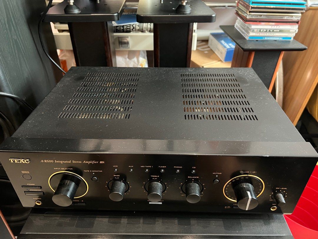 Teac A-R600 Integrated Stereo Amplifier, Audio, Soundbars, Speakers ...