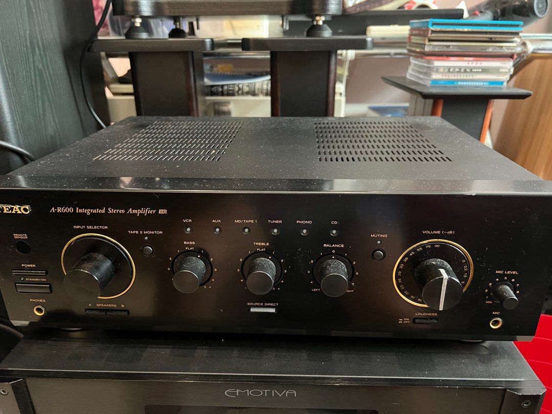 Teac A-R600 Integrated Stereo Amplifier, Audio, Soundbars, Speakers ...