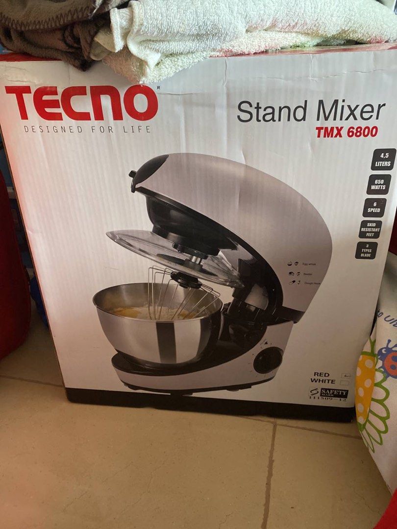 Tecno Stand Mixer TMX 6800, TV & Home Appliances, Kitchen Appliances ...
