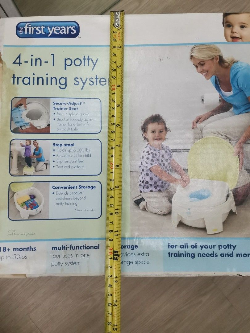 The first years 4 in 1 potty training system, Babies & Kids, Bathing ...