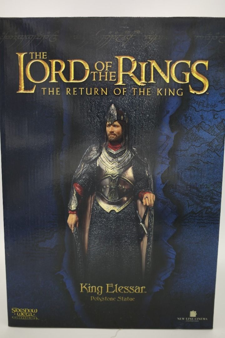 The Lord of the Rings The Return Of The King: King Elessar Polystone Statue, Hobbies & Toys ...