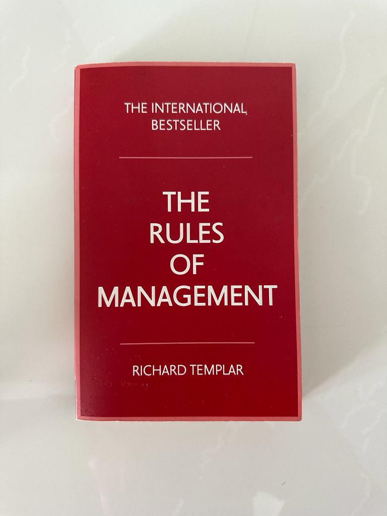 The Rules of Management, Hobbies & Toys, Books & Magazines, Fiction ...