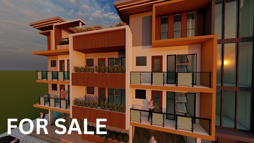 THREE STOREY APARTMENT WITH COMMERCIAL SPACE & PENTHOUSE DESIGN (dwg ...