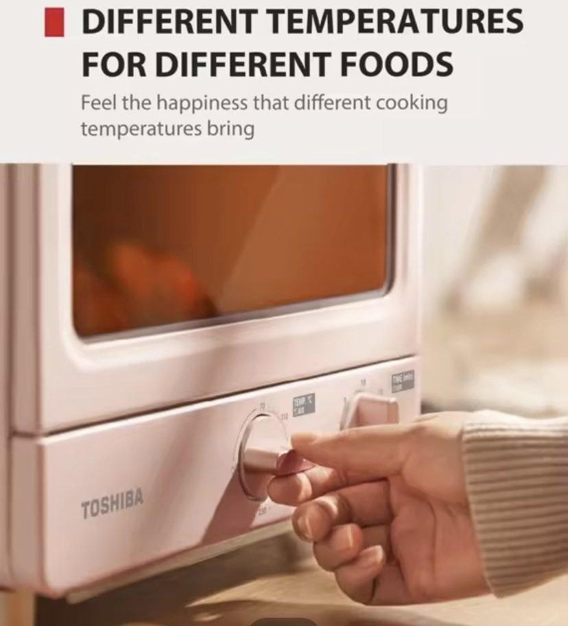 Toshiba Mini Oven pink, Furniture & Home Living, Kitchenware ...