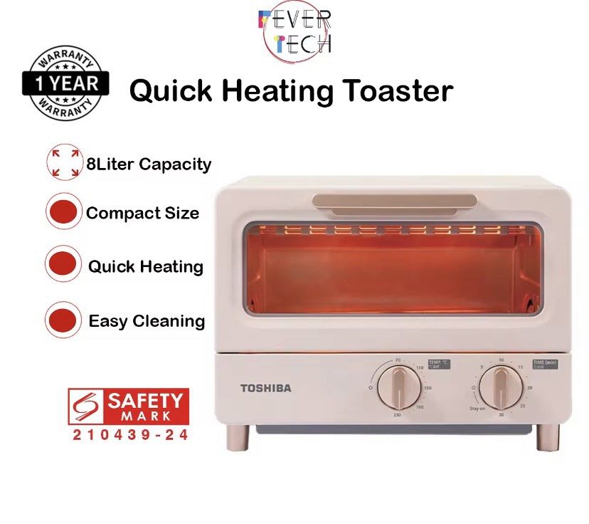 Toshiba Mini Oven pink, Furniture & Home Living, Kitchenware ...