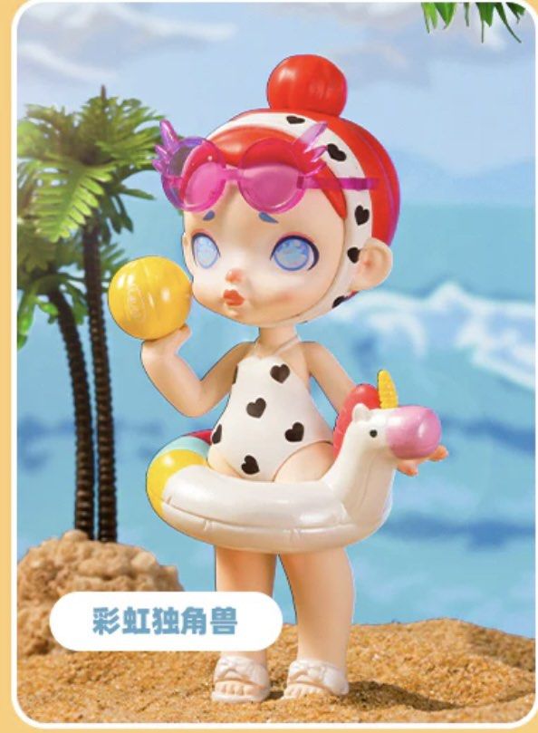 ToyCity Laura Pool Fight Series - Blue Striker, Rainbow Unicorn, Summer ...