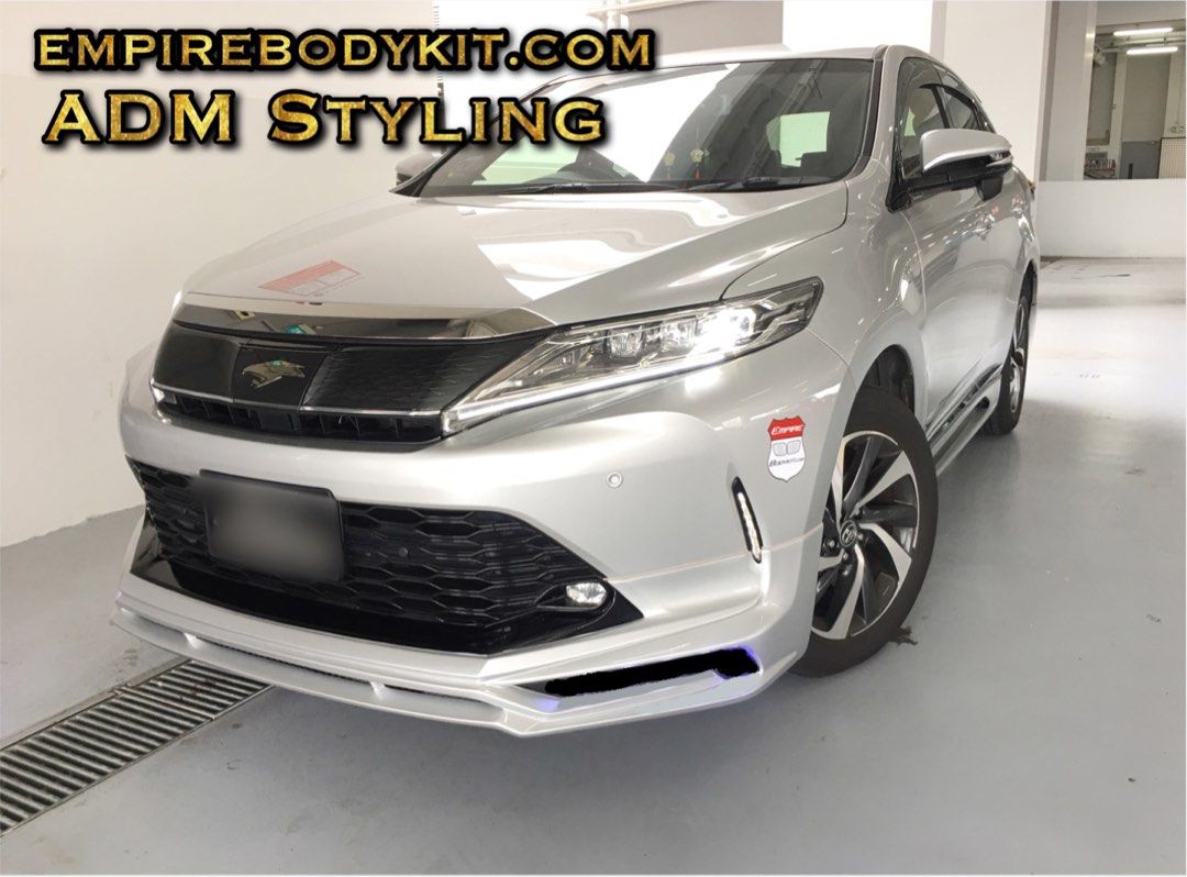 Toyota Harrier Turbo Bodykit / Harrier Spoiler / ADM Styling Upgrade ...