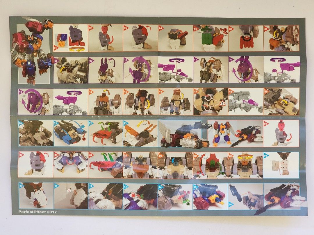 Transformers 變形金剛 PERFECT EFFECT PE-DX06 beast wars 四變猩猩 請留意內文, 興趣及遊戲 ...