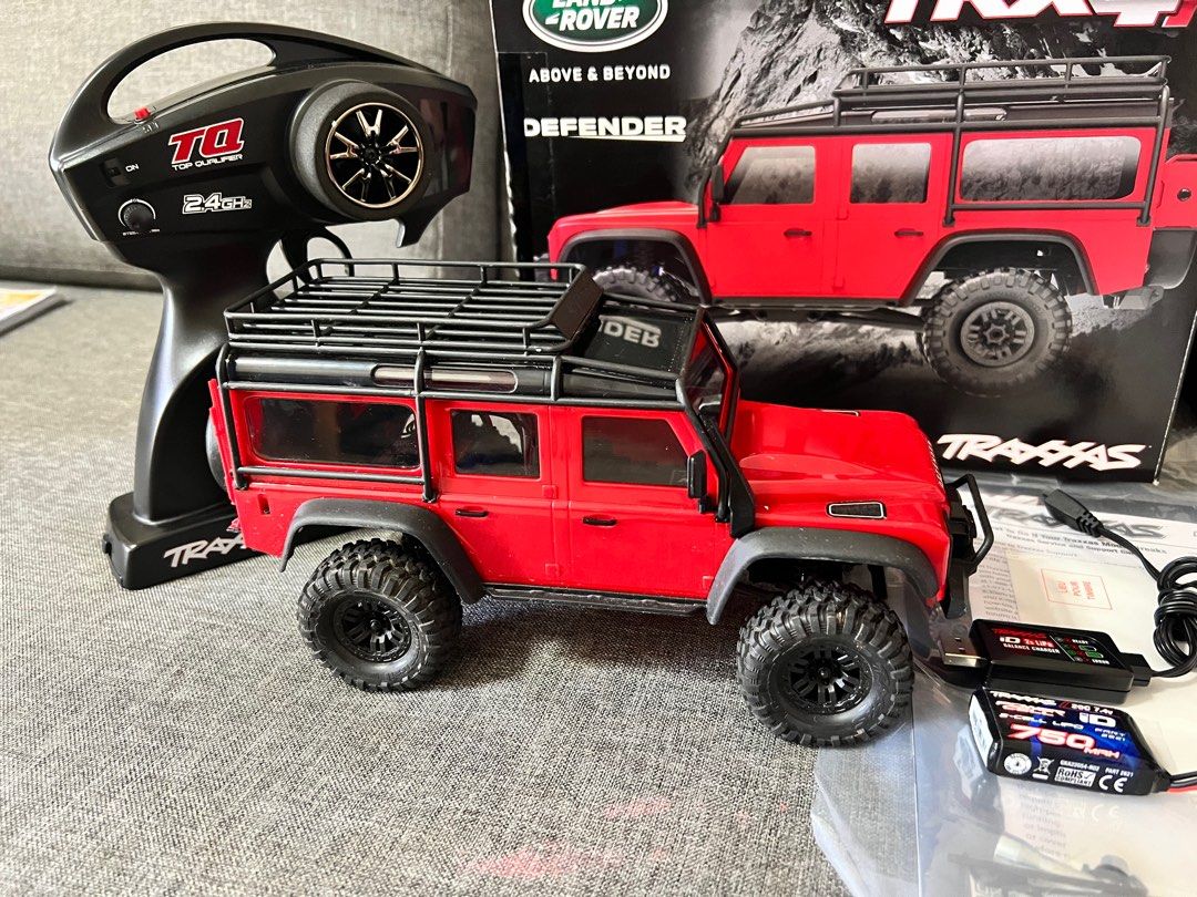 Traxxas TRX4M Defender (Red), Hobbies & Toys, Toys & Games on Carousell
