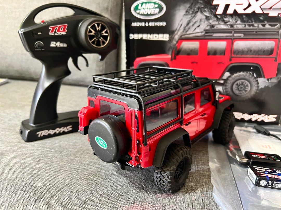 Traxxas TRX4M Defender (Red), Hobbies & Toys, Toys & Games on Carousell
