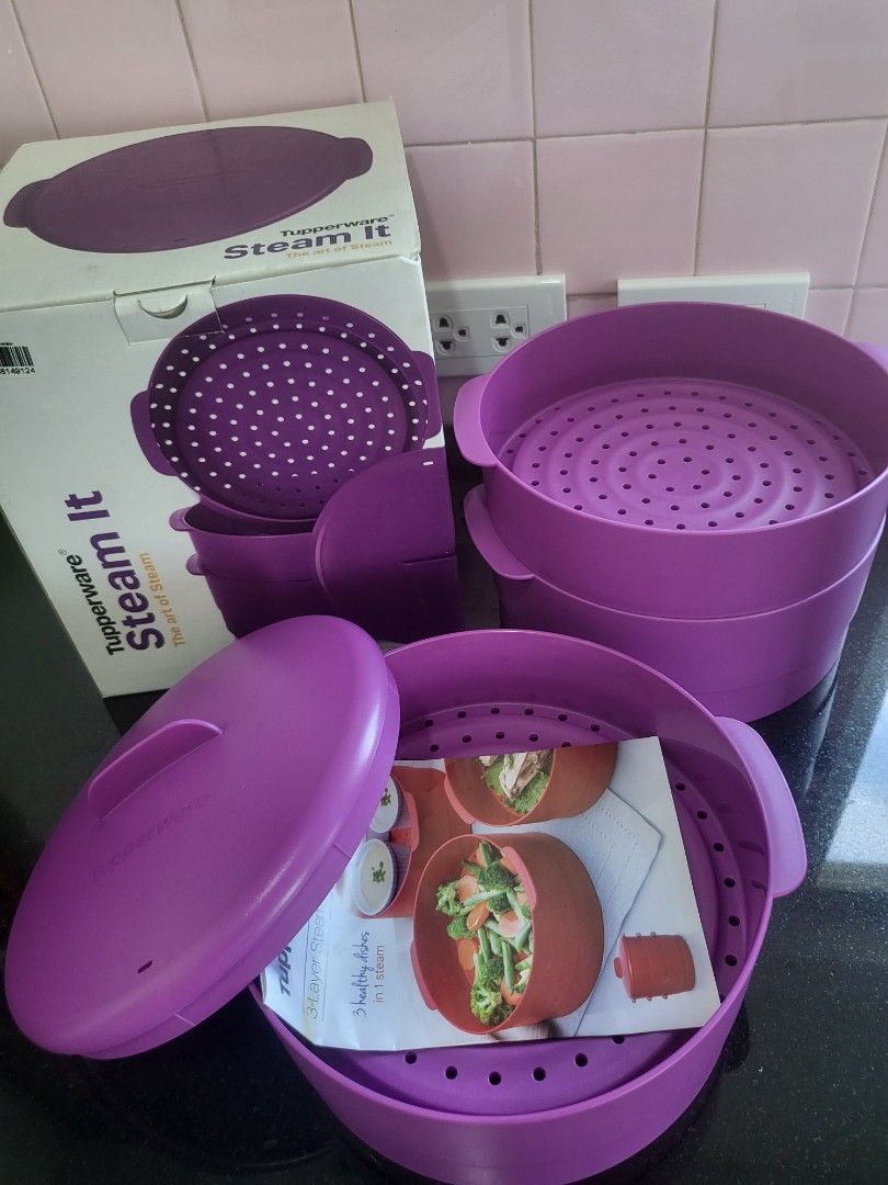 Tupperware Steamer, Furniture & Home Living, Kitchenware & Tableware ...
