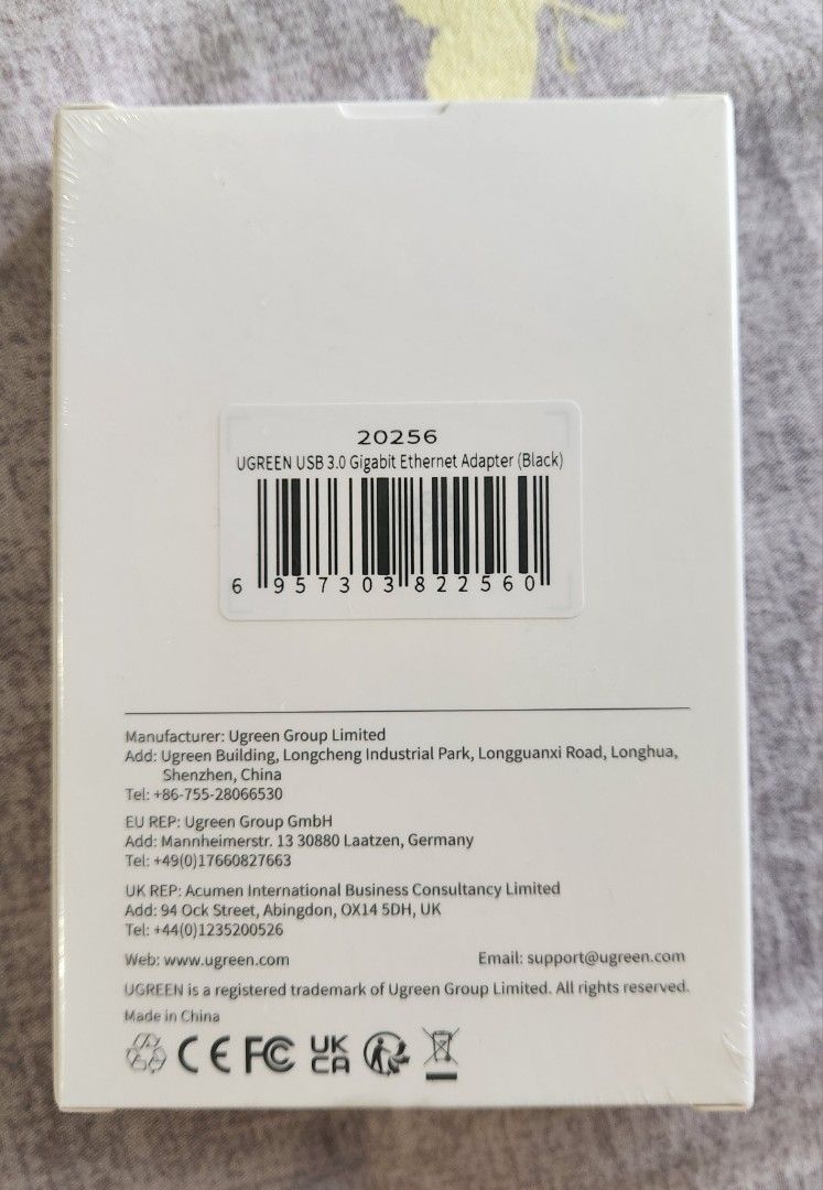 UGREEN USB Ethernet Adapter Aluminum USB 3.0 to Network Gigabit RJ45 ...