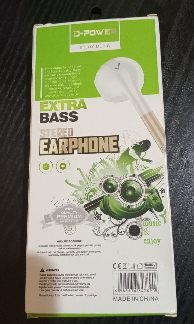 V power Headset, Audio, Headphones & Headsets on Carousell