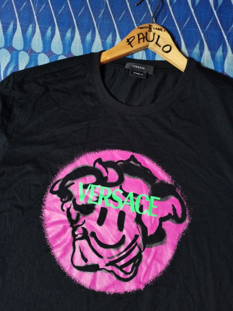 Versace medusa smiley logo on Carousell