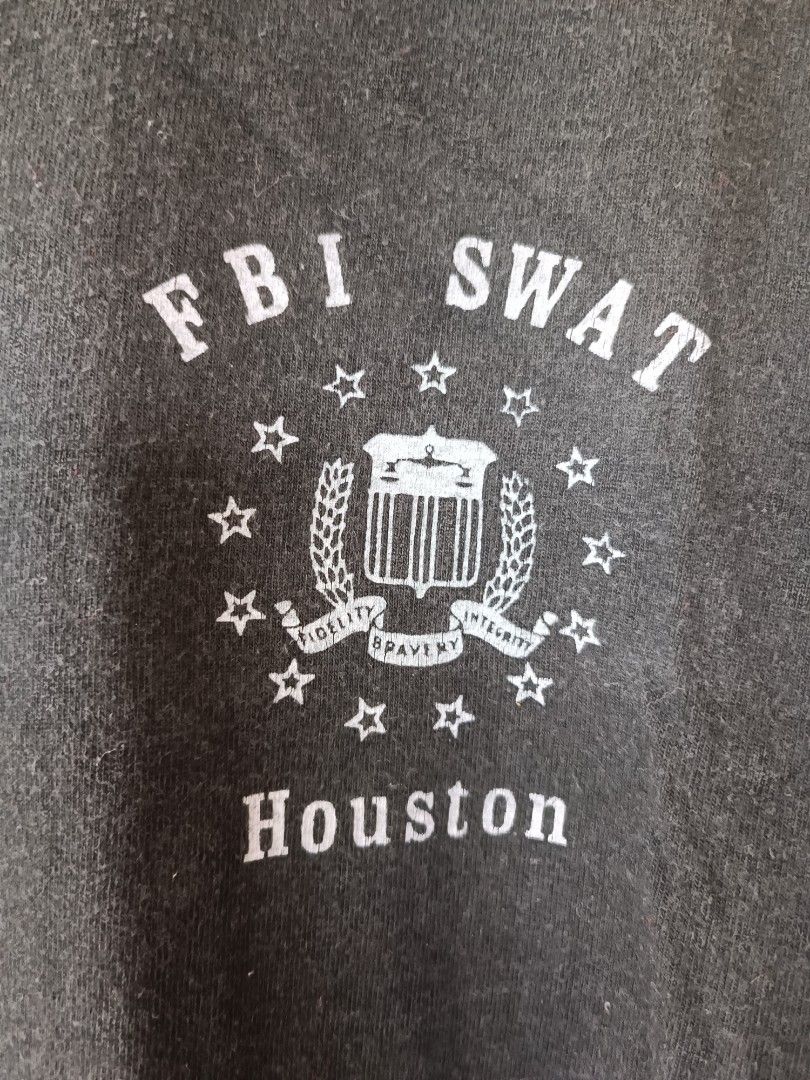 Vintage FOTL FBI SWAT, Men's Fashion, Tops & Sets, Tshirts & Polo ...