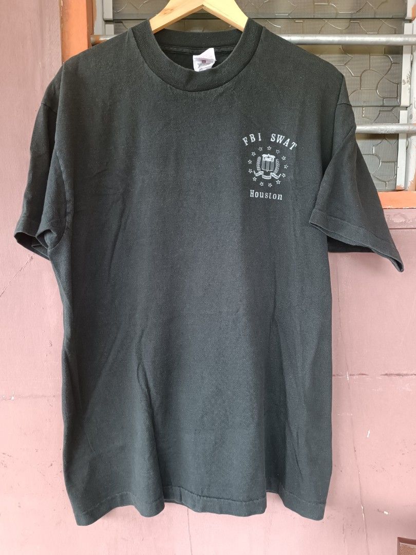 Vintage FOTL FBI SWAT, Men's Fashion, Tops & Sets, Tshirts & Polo ...