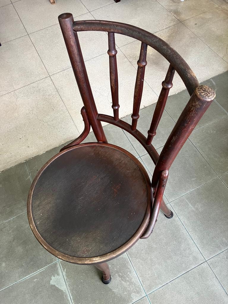 Vintage kopitiam chairs, Furniture & Home Living, Furniture, Chairs on ...