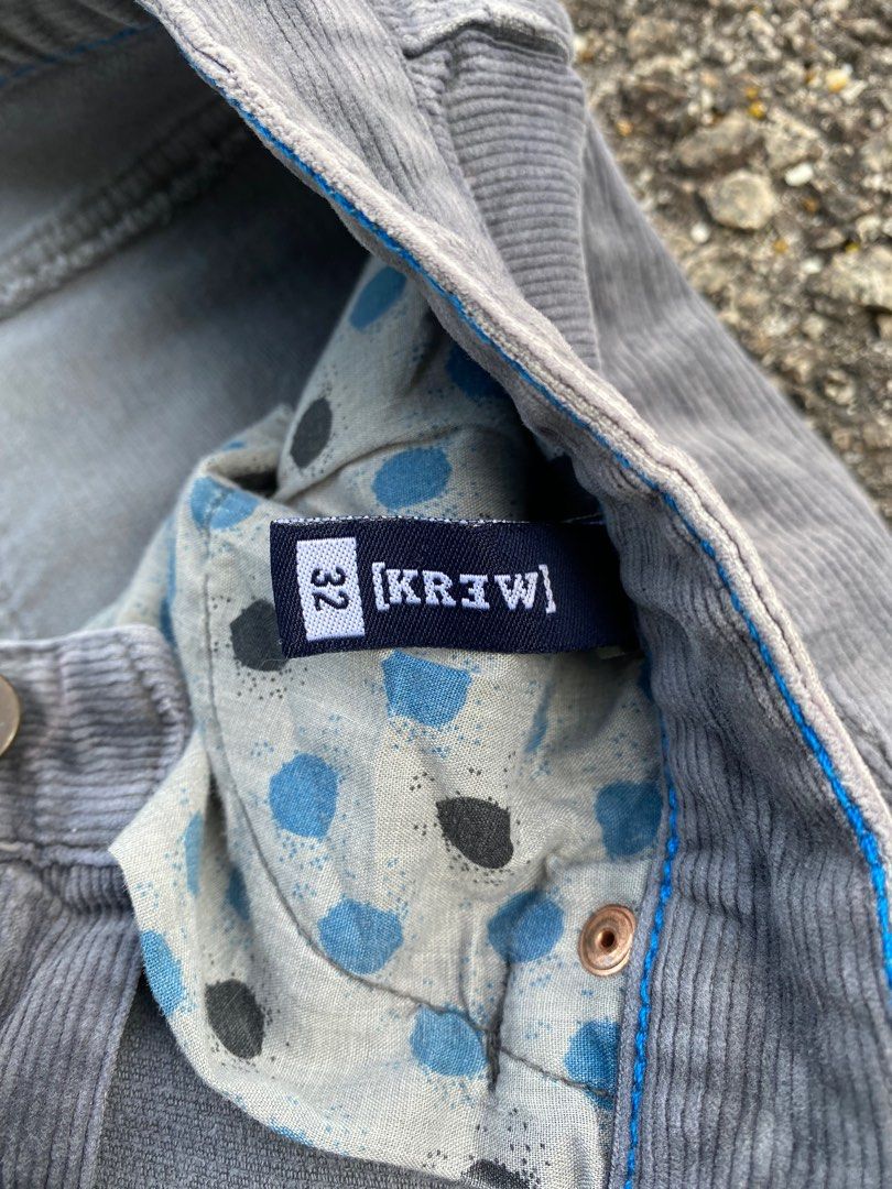 vintage krew corduroy jim greco, Men's Fashion, Bottoms, Jeans on Carousell