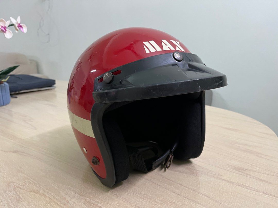 Vintage max helmet fiberglass, Hobbies & Toys, Collectibles ...