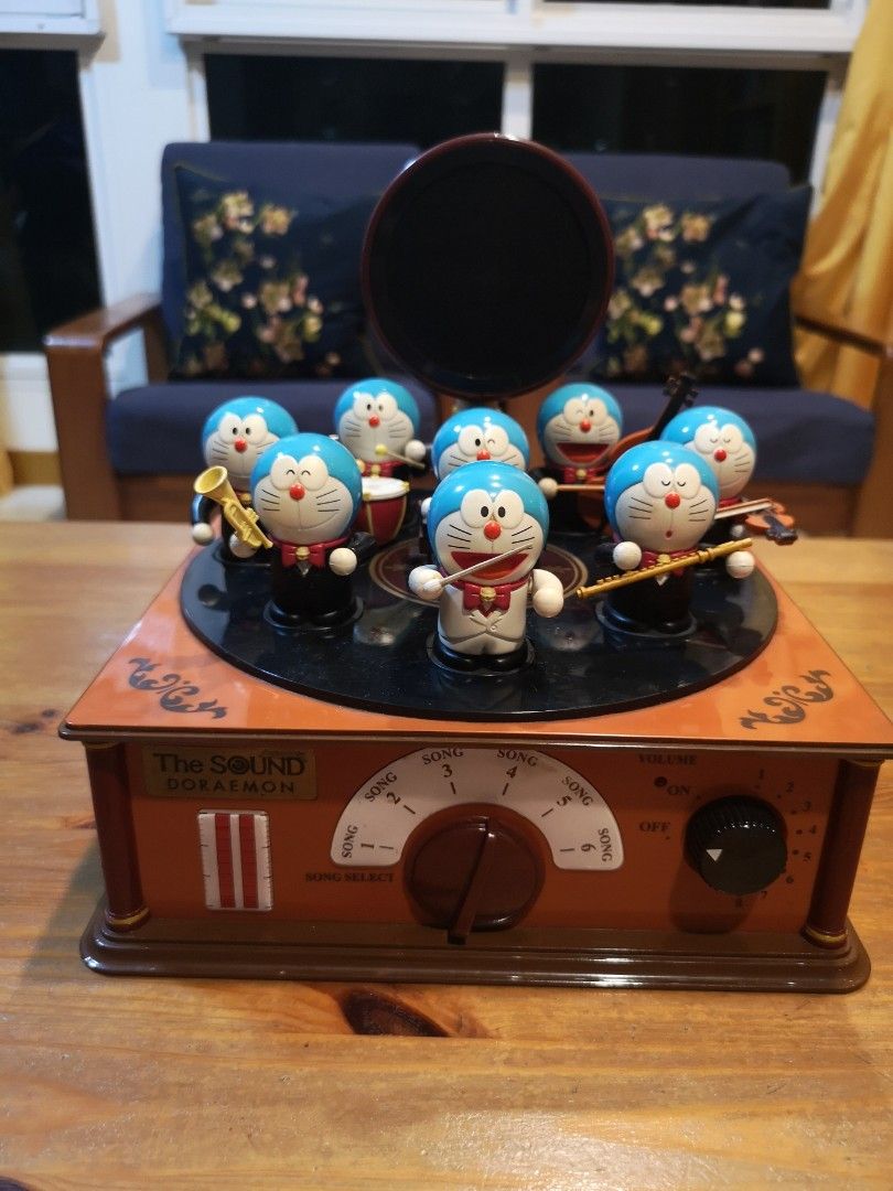 Vintage rare Doraemon the Sound music box, Hobbies & Toys, Memorabilia ...