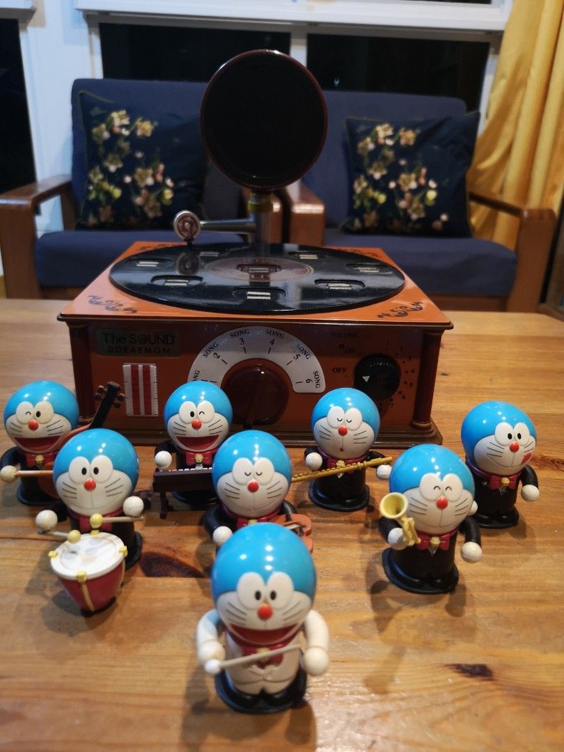 Vintage rare Doraemon the Sound music box, Hobbies & Toys, Memorabilia ...