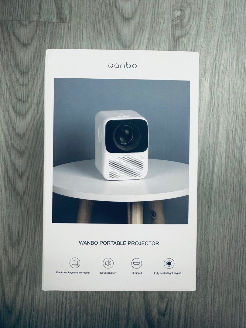 Wanbo T2 Max Home Projector, TV & Home Appliances, TV & Entertainment ...