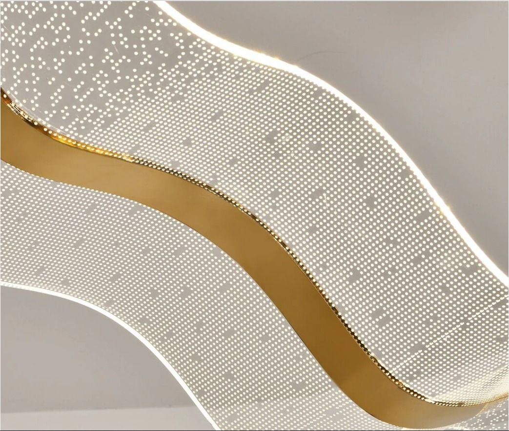 Wave Led Strip Chandelier on Carousell