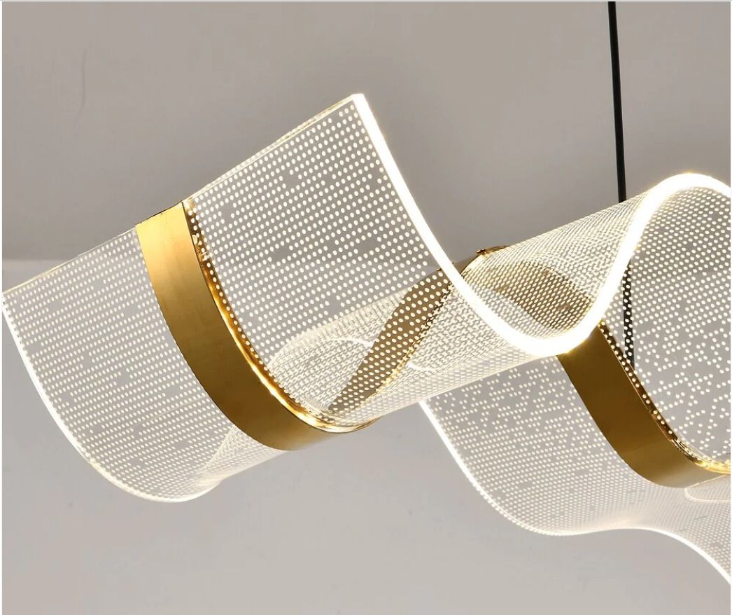 Wave Led Strip Chandelier on Carousell